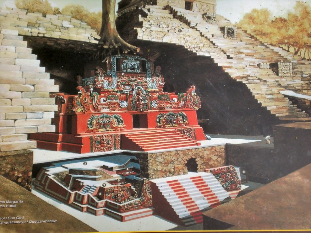 Enterrarán el templo Rosalila de Copán Ruinas con el objetivo de su ...