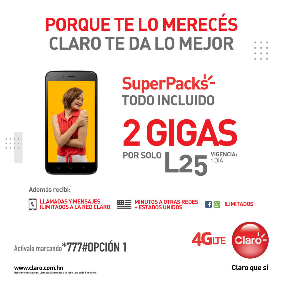 Claro presenta su nueva campaña... “Porque te lo merecés, Claro te da ...