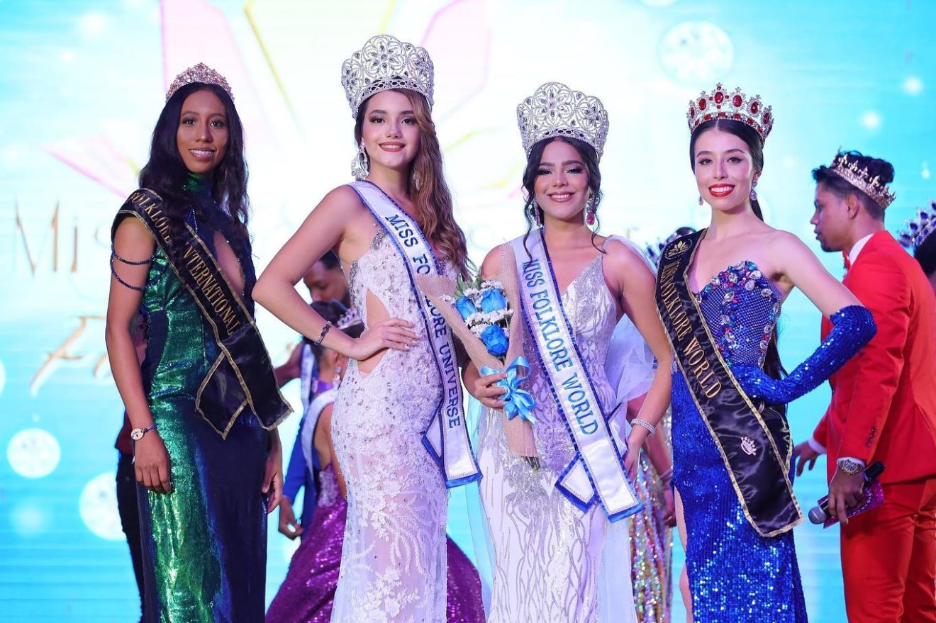 Hondureña gana el título de Miss Folklore World en República Dominicana ...