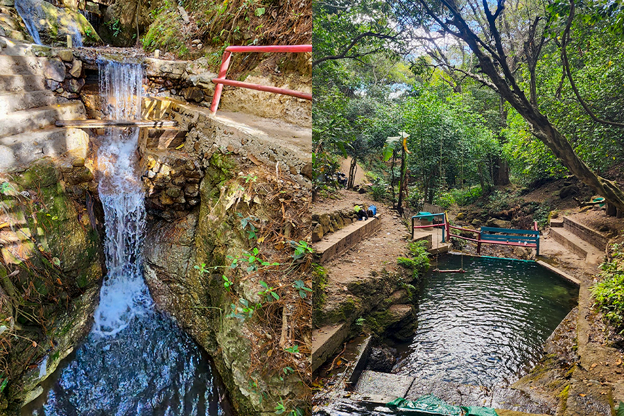 ¿Con calor? | Las Pozas del Volcán te esperan con agua fría y de color turquesa en Comayagua ...