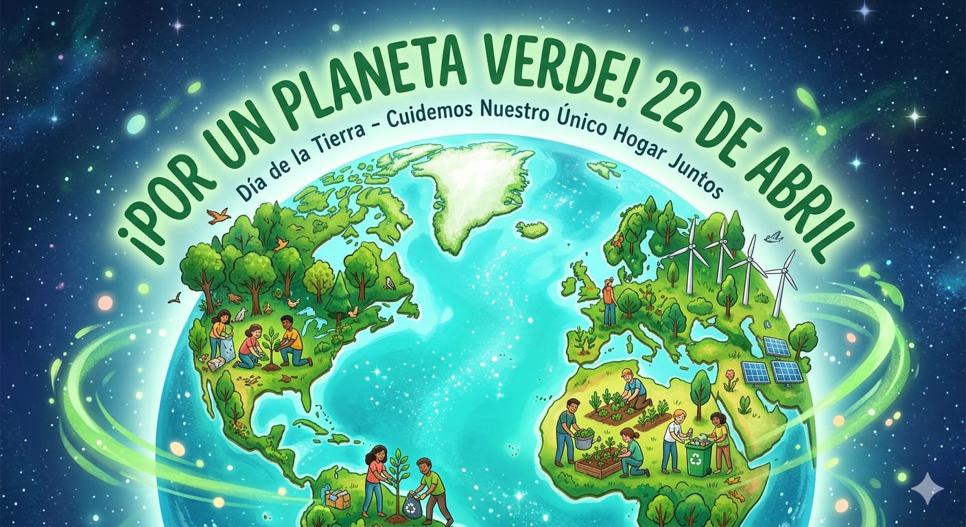 ¡Por un planeta verde! 22 de abril: Día de la Tierra - RadioHouse